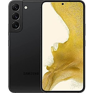 SAMSUNG Galaxy S22 Plus 5G (SM-S906E/DS) Dual SIM 128GB/ 8GB RAM, GSM Unlocked International Version - Phantom Black