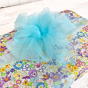 Threadart Premium Soft Tulle Mega Roll - 6 x 100 Yards (300ft) Fabric - for Wedding, Parties, Costumes, and Decoration - Royal Blue