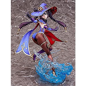 Wonderful Works Genshin Impact: Astral Reflection Mona 1:7 Scale PVC Figure, Multicolor