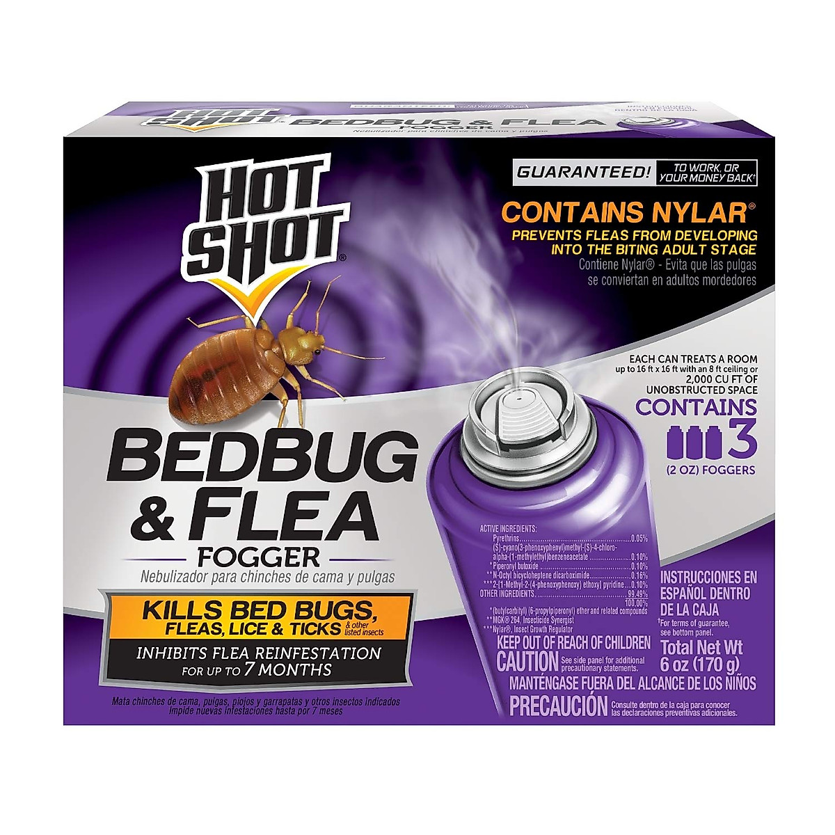 Hot Shot Bed Bug Small Value Pack Insect Killer