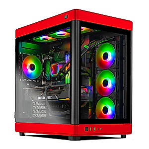 Skytech Gaming Skytech Shadow 3.0 Gaming PC Desktop – Intel Core i5 10400F 2.9 GHz, RX 6600, 500GB SSD, 16G DDR4 3200, 600W Gold PSU, AC Wi-Fi, Windows 11 Home 64-bit