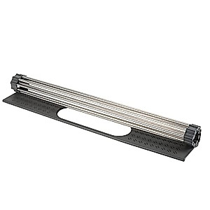 Kitchen Details Over The Sink Drying Rack with Utensil Holder | Roll Up for Storage | Stainless Steel | Drain Tray | BPA Free | Food Safe | Space Saving | Grey