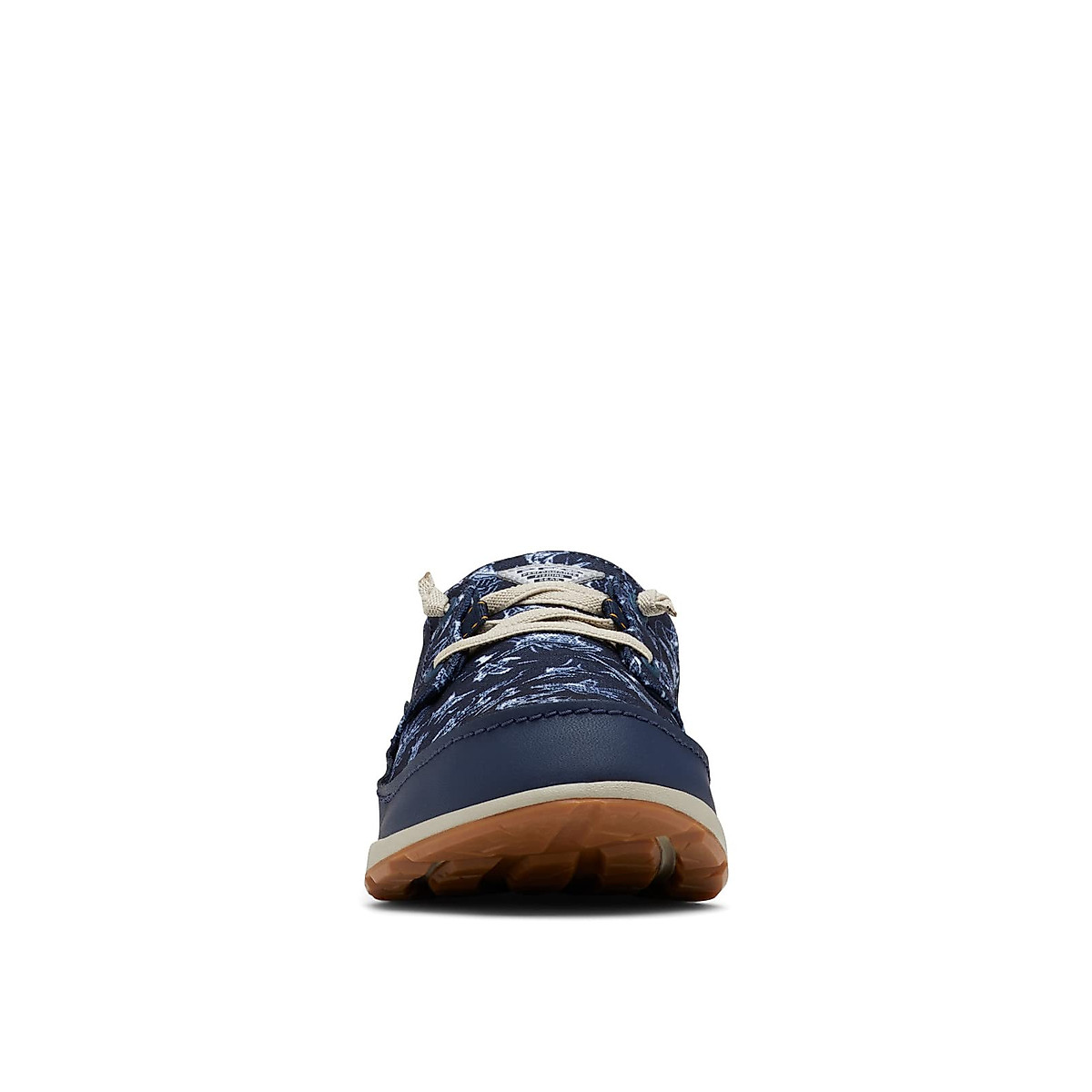 Columbia Men's Bahama Vent Relaxed PFG, Collegiate Navy/Mango, 10.5