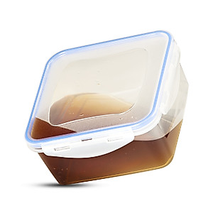 MDMP - My Daily Meal Plan 3 Large Food Containers (45 Oz.) (set of 3 containers)