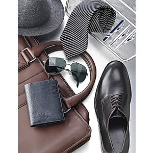 Jstyle 12 Pcs Tie Clips for Men, Classic Tie Bar Clip Set for Regular Ties Necktie Tie Bar Pinch Clips, Wedding Metting Business Tie Pin Clips with Luxury Box Gift