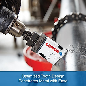 Lenox Tools - 1772964 LENOX Tools Bi-Metal Speed Slot Arbored Hole Saw with T3 Technology, 3-1/8"