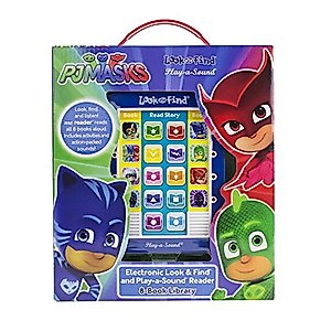 PJ Masks Catboy, Owlette, Gekko and More! - Me Reader Electronic Reader and 8 Sound Book Library - PI Kids