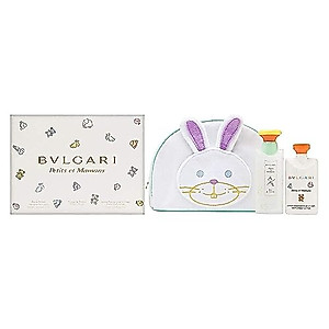 Bvlgari Petits et Mamans by Bvlgari 3 Piece Set Includes: 3.4 oz Eau de Toilette Spray + 2.5 oz Gentle Body Lotion + Toiletry Pouch