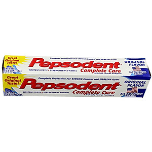 Pepsodent Complete Care Toothpaste Original Flavor 5.5 oz ( Pack of 2)