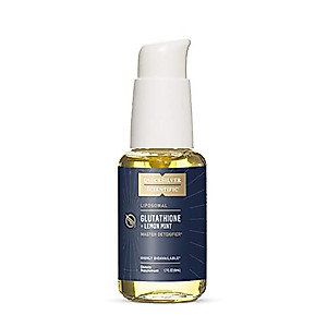 Quicksilver Scientific Liposomal Glutathione - Superior Absorption Oral Glutathione Supplement for Detox & Immune Support - 100 mg of Liquid Glutathione, Gluten Free & Non-GMO (1.7 fl oz)