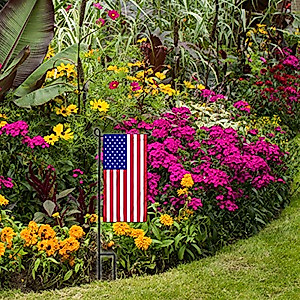 American USA Flag Mini Garden and Flower Pot Flag Topper