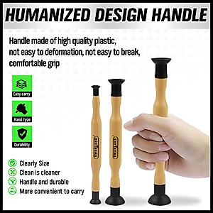 SWANLAKE Valve Lapper Set with 4 Suction Plates