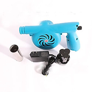 Lxacade Wireless Fire Electric Air Blower With Rechargeable Battery And Speed Control Fan Bellow Air Blower Outdoor Fire Tools For BBQ, Camping, Picnic