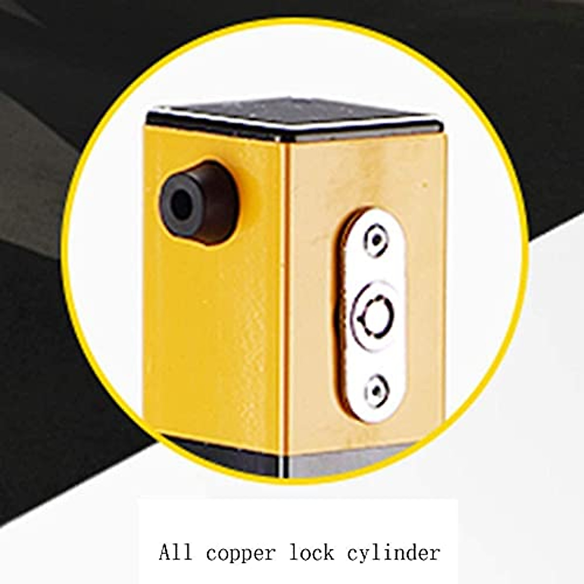 ZCBYBT 70Cm Road Safety Bollards Foldable Parking Barriers Vehicle Pillar Guardrails Parking Space Locks, Used for Lane Parking Interception and Protection