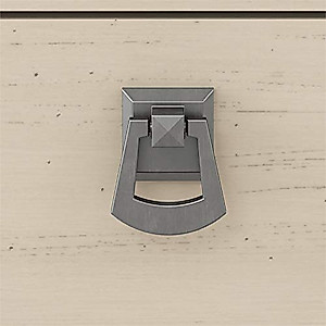 Bush Furniture Salinas Bathroom Storage Cabinet with Doors in Antique White