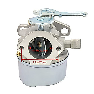 640084B Carburetor Snow Blower Carburetor Carb Compatible for Tecumseh 5HP MTD 632107A 632107 640084 640084A Toro 521 Snow Blower HSSK40 HSSK50 HS50 LH195SA - for 640084B Snow Blower Carburetor