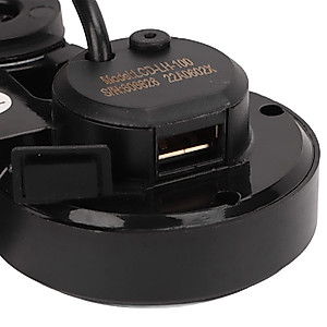 Natudeco E-Bike LCD Screen ABS Electric Bicycle LCD Display Meter with 5P Connector 24V 36V 48V 60V Control Waterproof Panel for 22.2mm Electric Scooter