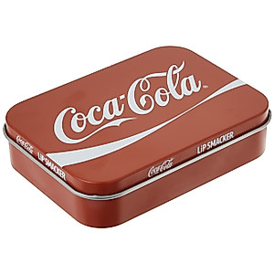 Lip Smacker Coca-Cola 3PC Lip Balm Tin Classic Coke, Cherry Coke, and Vanilla Coke