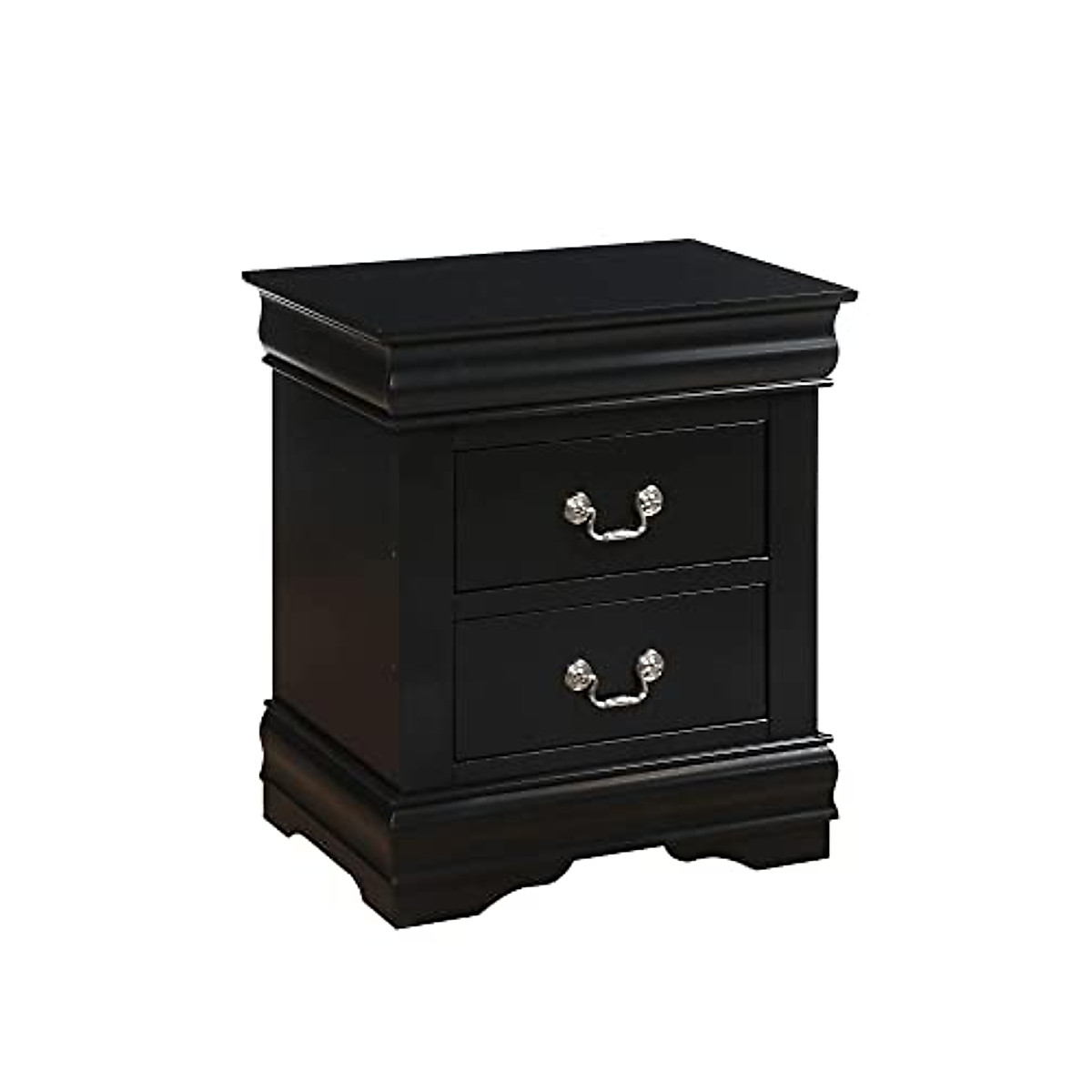 ACME Furniture Louis Philippe Nightstand, Black, One Size