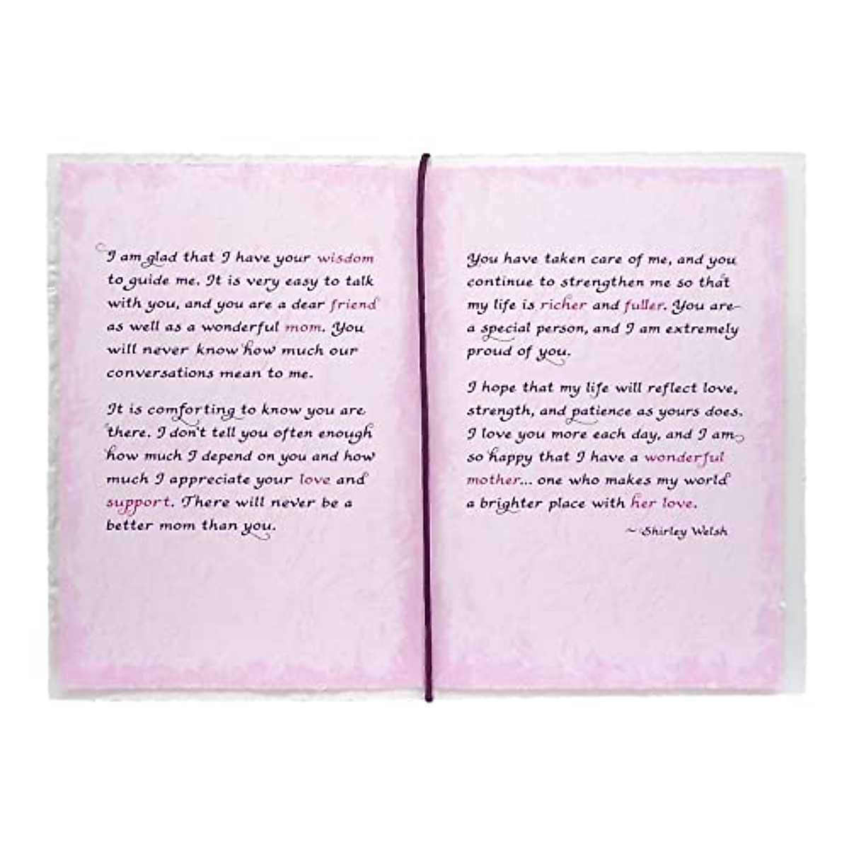 Blue Mountain Arts Mom Card—Mother’s Day, Christmas, Birthday, or Just to Let Your Mom Know How Much She Is Loved (Mom, You Are a True Blessing)