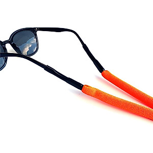 DECKER Floating Sunglass Strap 8 Pcs Pack Glasses Float Adjustable Eyewear Retainer Safety outdoor Eyeglass Rope for Aquatic Sports surfing Sailboat Swimming (Mix color)