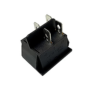 POWER PRODUCTS Direct Replacement 4 Pin On Off Black Switch Rocker for Predator 1800W 4000W 4375W 6500W for Champion 3500/4000W Open Frame Inverter Generator for Generac 0H3375028 Manual Recoil Start