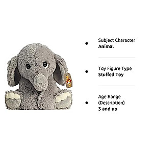 Elephant Plush Toy for Kid and Babies Nursery Room Decoration Stuffed Elephant Animal Plush