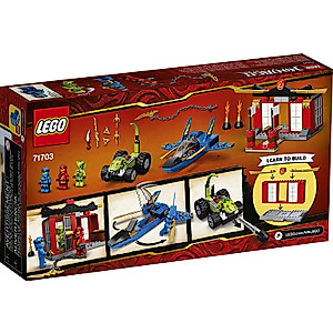 LEGO NINJAGO Legacy Storm Fighter Battle 71703 Ninja Playset Building Toy for Kids Featuring Ninja Action Figures (165 Pieces)