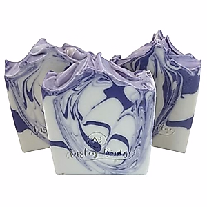 Ansley Bridge Bar Soap 3pck 5oz | Handmade Lavender Soap | Moisturizing | Palm Oil Free | For All Skin Types | Gift Set For Men & Women