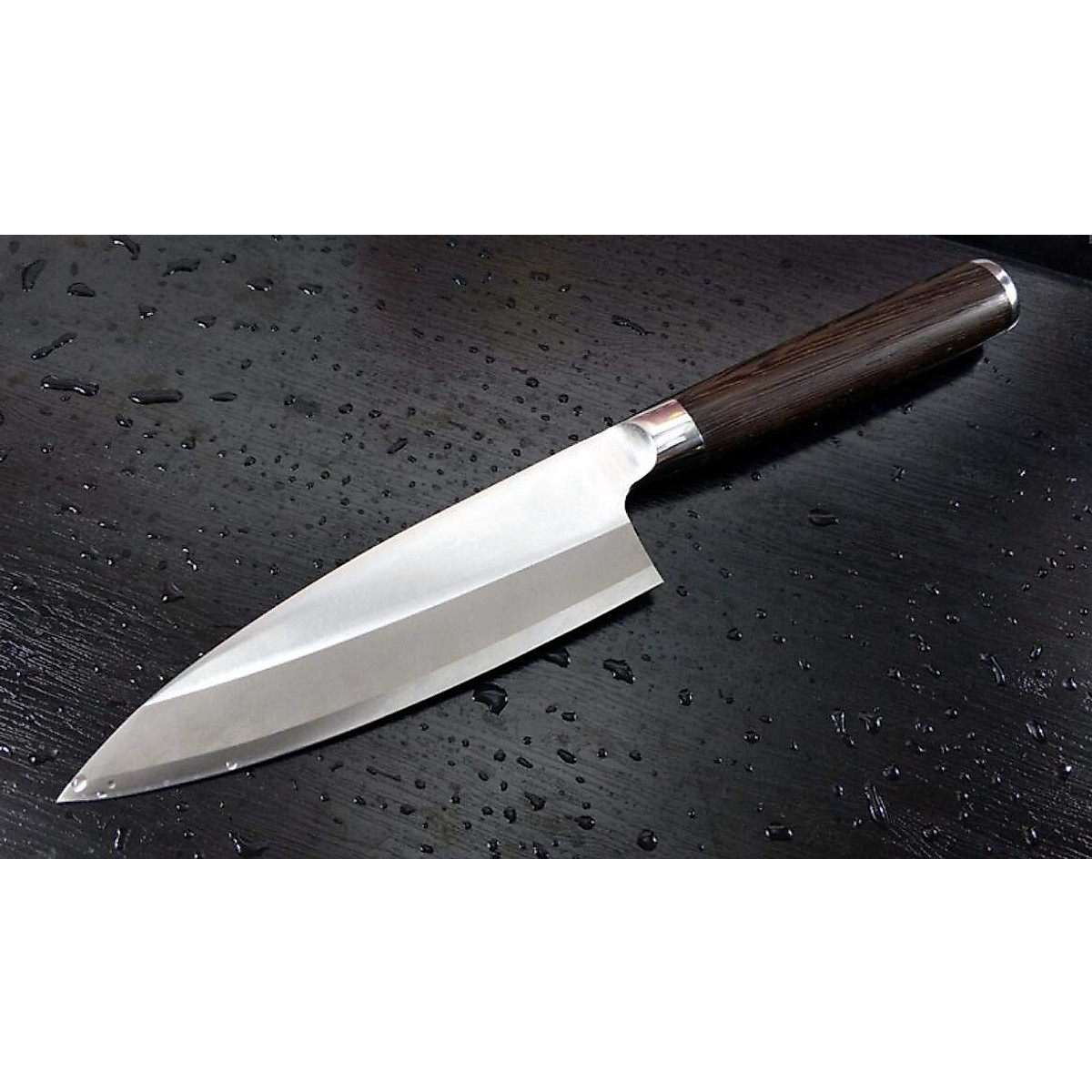 Japanese Sushi Deba Knife for Left Handed German steel (180mm)