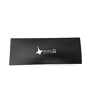 SHOPTOTUM Carbon Fiber Roller Pen Gel Ink, Elegant, Black and Chrome, Best Pen Writing for Men or Women in School, Office, Business. Gift box included Yin Yang Collection