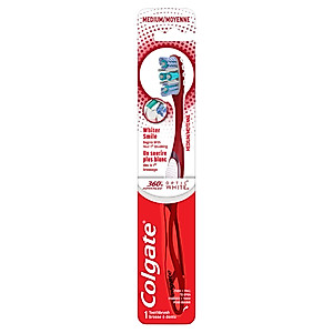 Colgate Optic White 360 T Size 1ct Colgate Optic White 360 Toothbrush Med