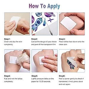 120+ Pieces Space Temporary Tattoos for Kids, 24 Sheets Planet Birthday Party Decoration, Rocketship Universe Sun Moon Tattoos Sticker for Children Boys Party Favors Supplies