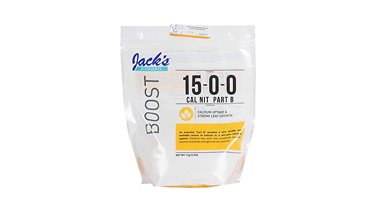 Jack's Calcium Nitrate Fertilizer 15-0-0 Dual Pack