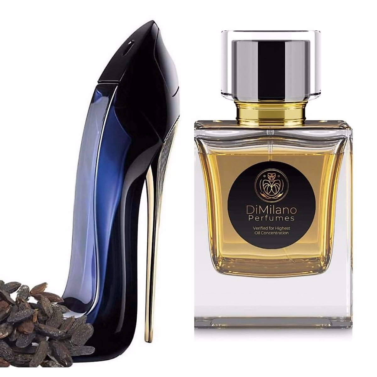 DiMilano Impressions of Good Girl Eau De parfum (EDP) 1.7 oz. or 50 ml (C.H. Good Girl Impression)