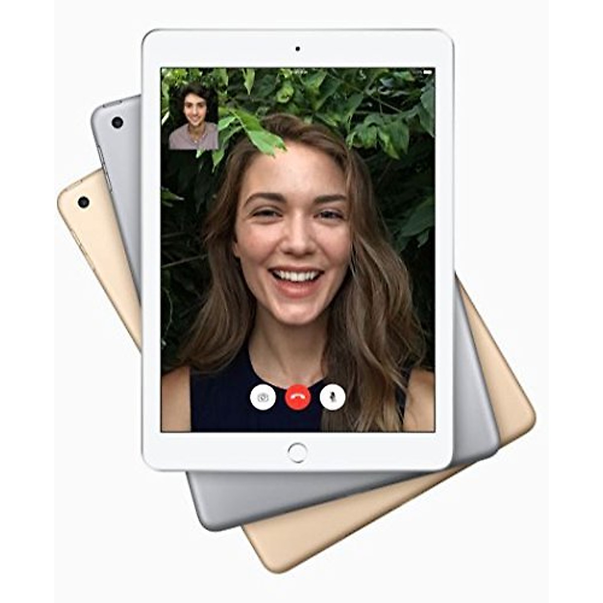 Apple iPad with WiFi, 32GB, Silver (2017 Model) (Renewed)