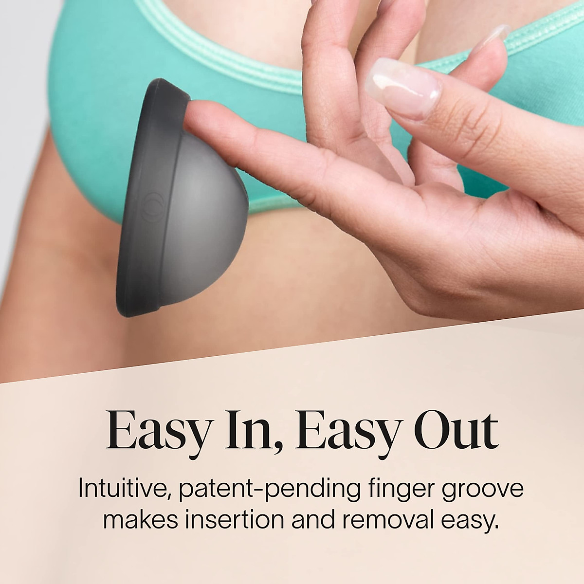 Cora Menstrual Disc | Reusable Period Disc | Wear Up to 12-Hours | Sustainable Alternative to Tampons/Pads | for Light/Heavy Flows | Leak Proof | Medical Grade Silicone | Eco-Friendly Feminine Hygiene