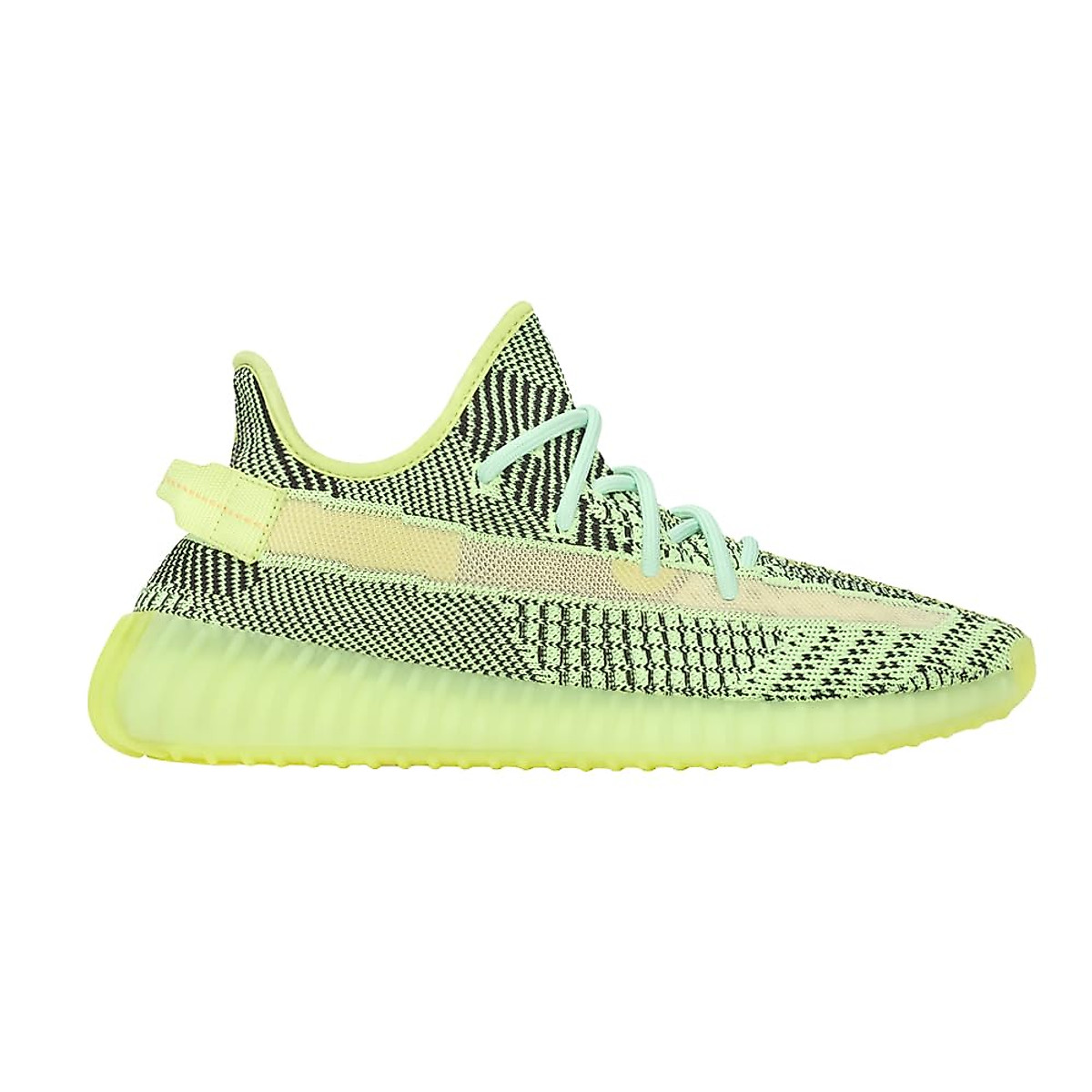 adidas Mens Yeezy Boost 350 V2 FW5191 Yeezreel - Size 13