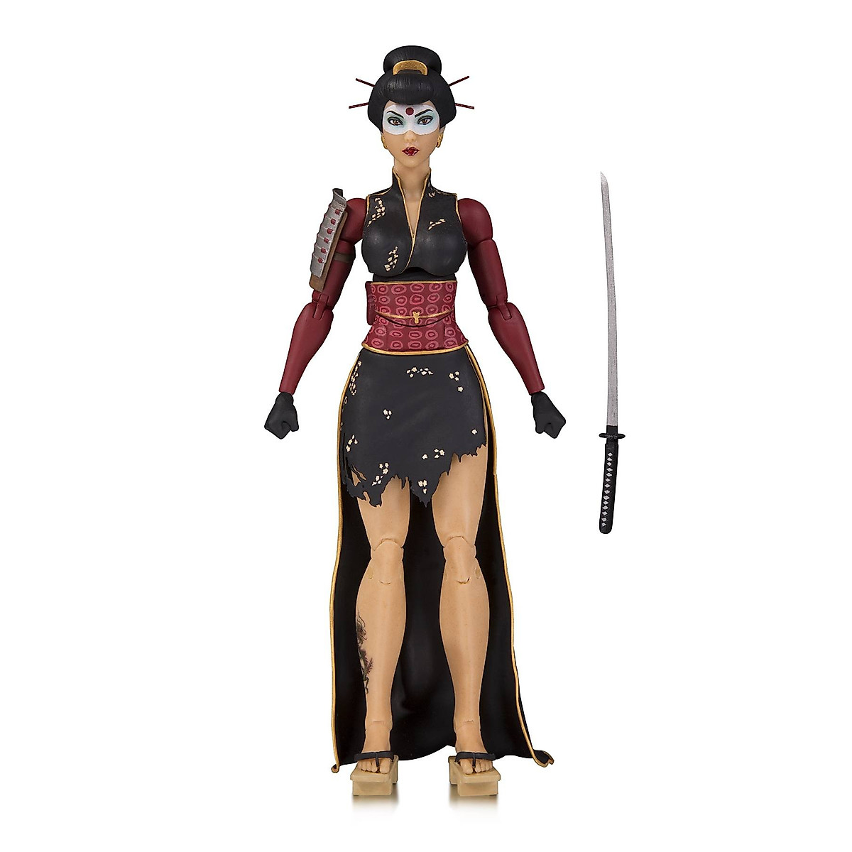 DC Collectibles Designer Series Bombshells by Ant Lucia Katana Action Figure, 7 inches