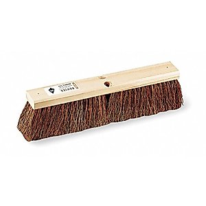 Tough Guy Brown Palmyra Heavy Duty Push Broom