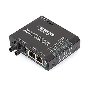 Black Box Network Services Hardened MC SWITCHES, MM, 12-VDC, ST