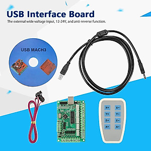 USB MACH3 Control Card, CNC MACH3 USB Interface Board Engraving Machine CNC Control Card USB Interface Board