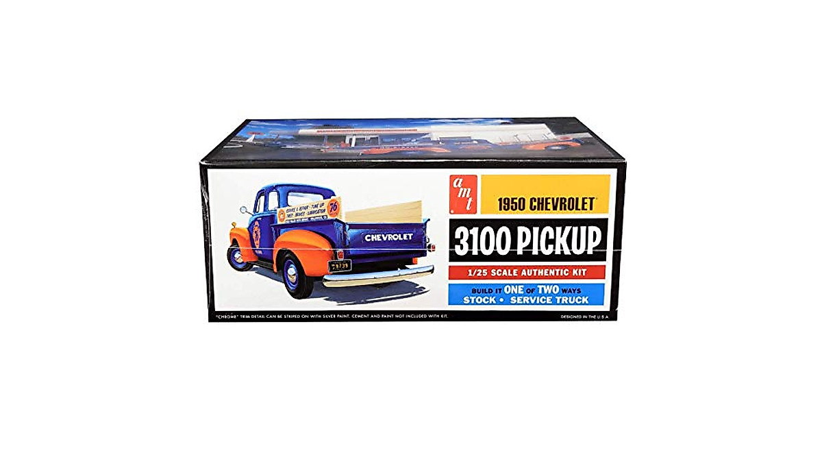 AMT 1950 Chevy Pickup Model Kit - Vintage Car Building for Hobbyists