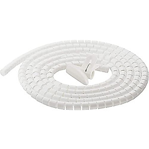 Cable Management Tubes White