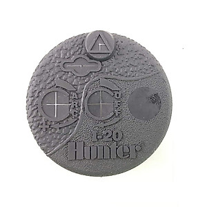 Hunter Rubber Replacement Cap for I-20 Series Rotors Black Cover 352476
