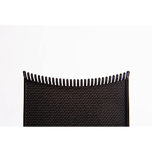 Authentic Cooboard Balayage Board with Teeth | Original Highlighting Paddle from The Maker of Cooboard Hair Highlighting Kit | Easy to Clean, Sturdy, Lightweight (Black)