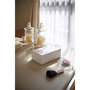 Yamazaki Industries 7862 Wet Wipes Case, Veil, White