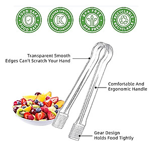 Abnaok Deli Meat Container For Fridge With 2PCS Plastic Tongs, Lunch Meat Container For Refrigerator, Plastic Buffet Serving Tongs, Deli Meat Container Set For Cold Cuts, Salami, Cheese