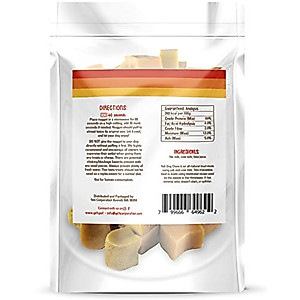 Yeti Refill Nuggets for Puff and Play Dog Toys, Natural Yak Cheese Treats for Interactive Chew Toys and Dispensers, 15 Pieces, 7 Oz