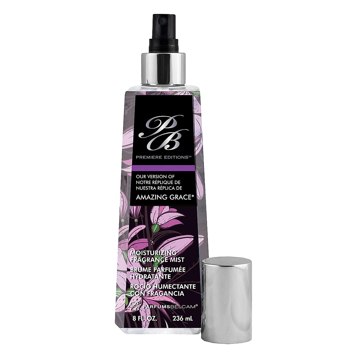 PB ParfumsBelcam Bath Therapy Premiere Edition Version of Moisturizing Mist, Amazing Grace, 8 Fluid Ounce